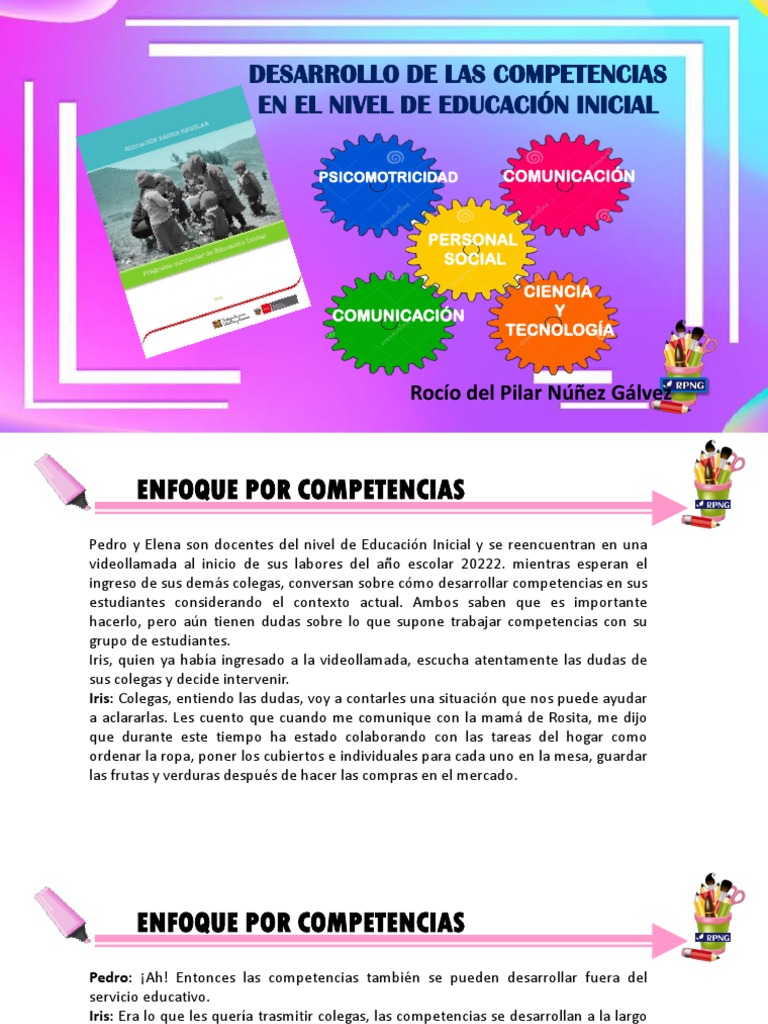 Desarrollo y Enfoque Por Competencias | PDF | Aprendizaje | Pensamiento