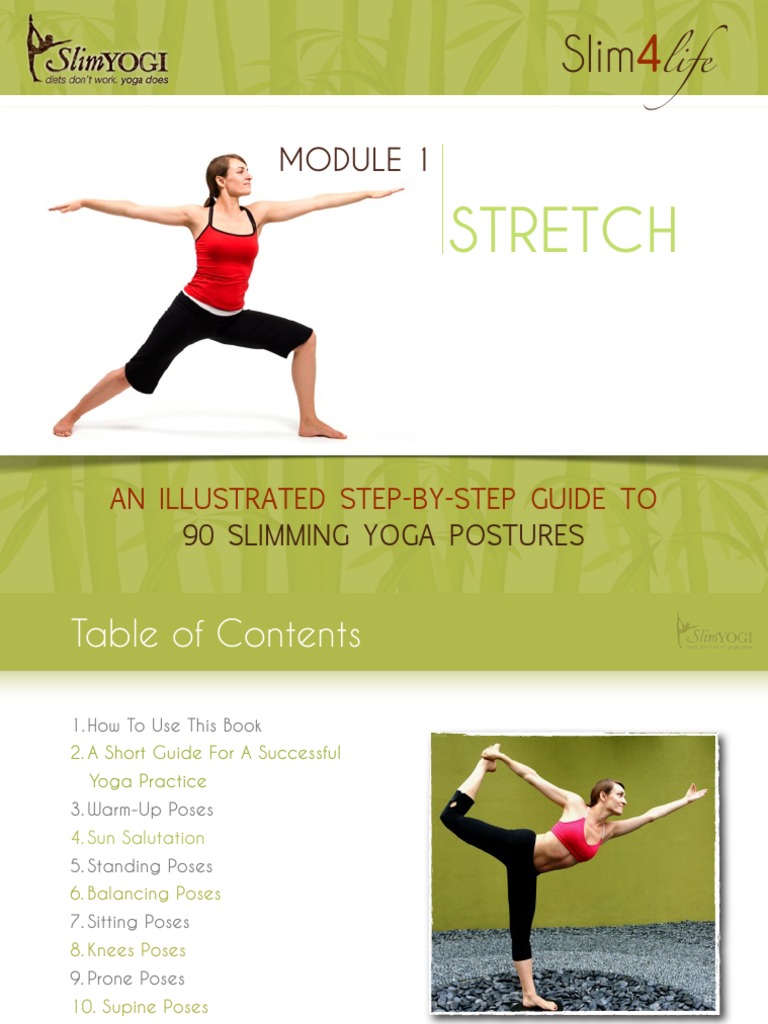 Stretch An Ullustrated Step by Step Guide To Yoga Postures | PDF ...