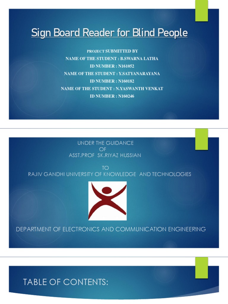 Sign Board Reader | PDF | Optical Character Recognition | Computer Vision