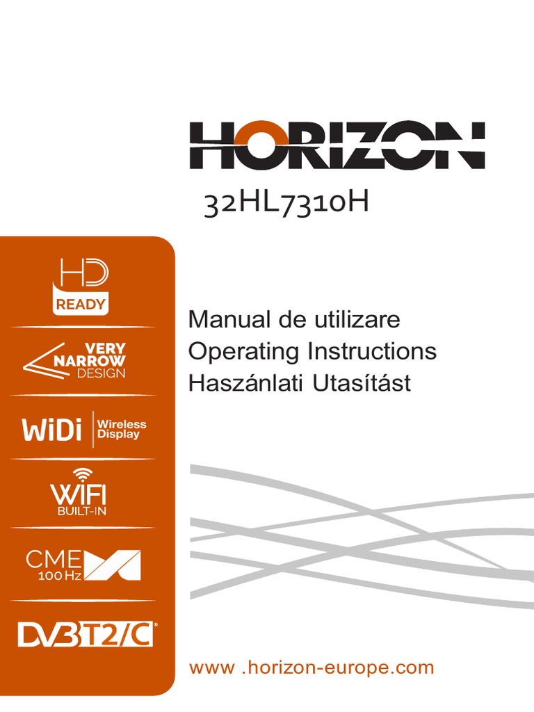 32hl7310h Horizon User Manual BG PL | PDF