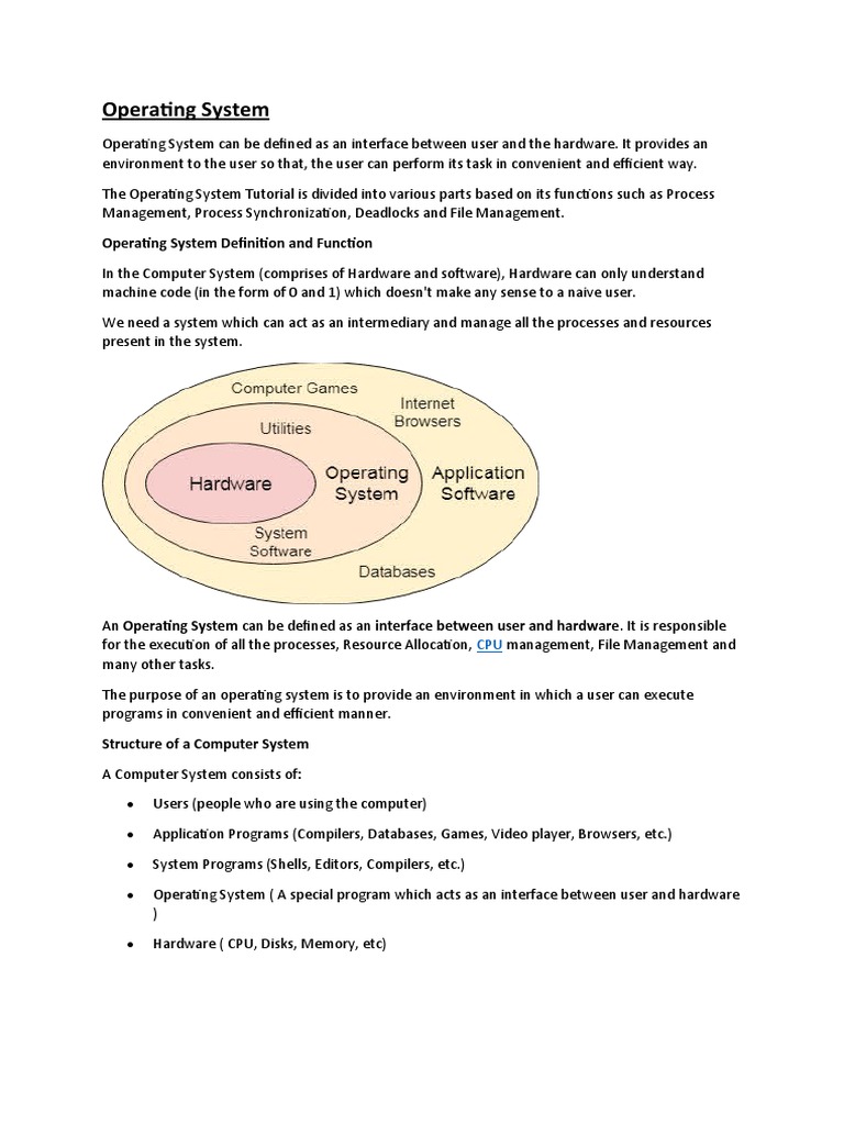 Operating System Pdf Operating System Process Computing 