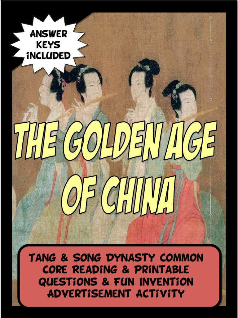 Tang and Song Era Reading E15 | PDF | Gunpowder | Printing