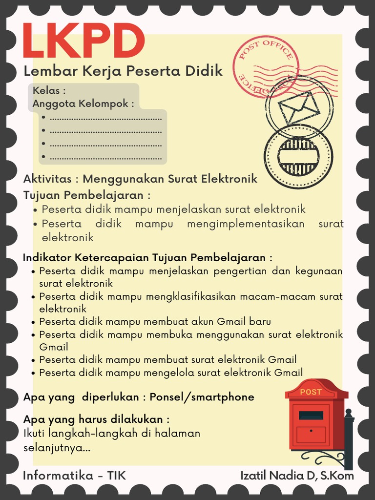 LKPD Email | PDF