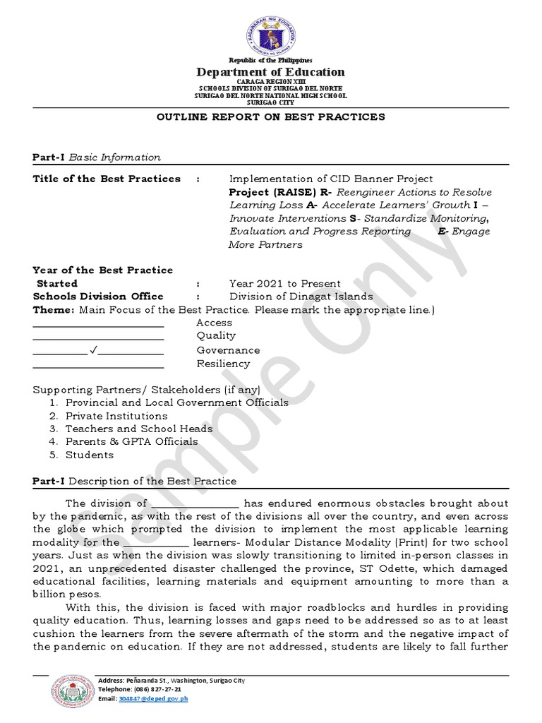 Best Practices in Learning Recovery | PDF | Educational Assessment ...