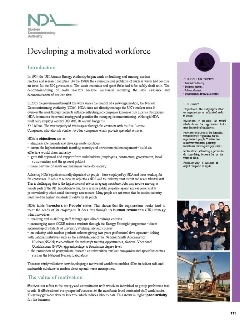 Motivational Strategies for Workforce Development | PDF | Motivation ...