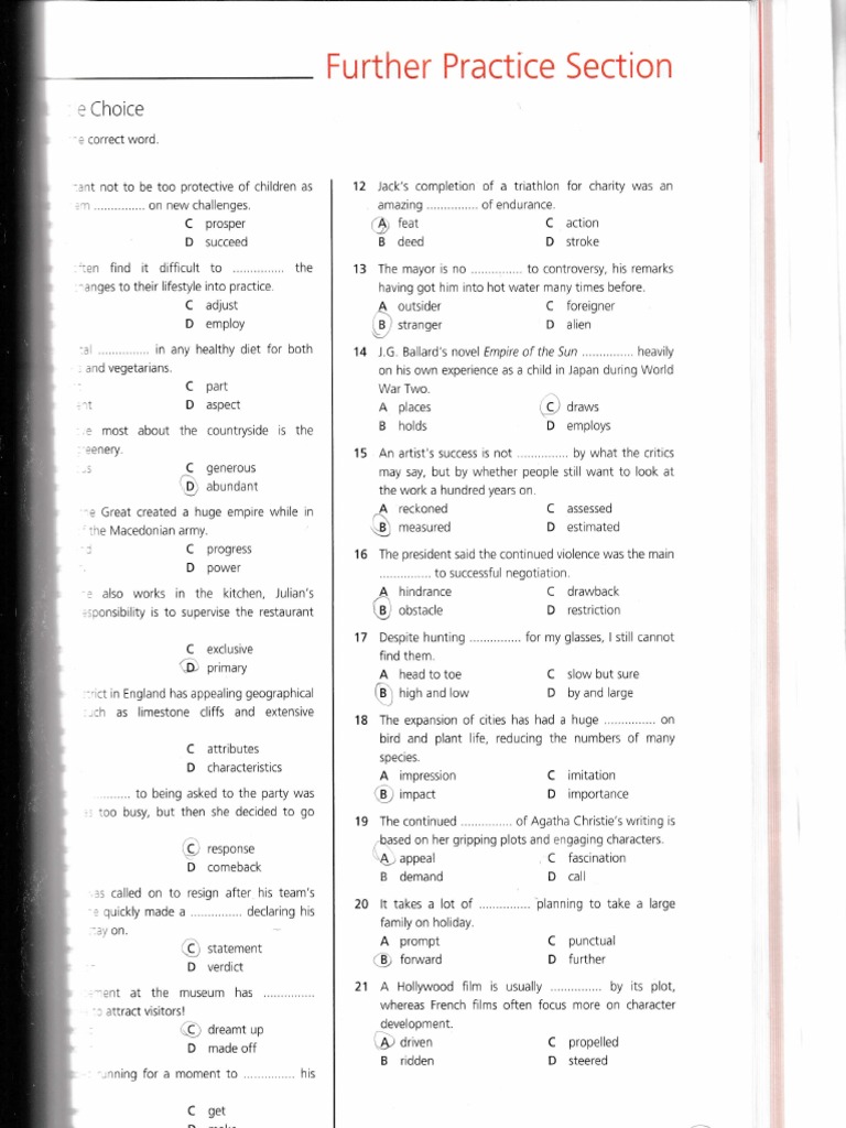 English Homework Practice Exercises | PDF