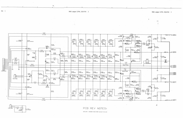 Crest Audio PRO-9001-OLD Schematic | PDF