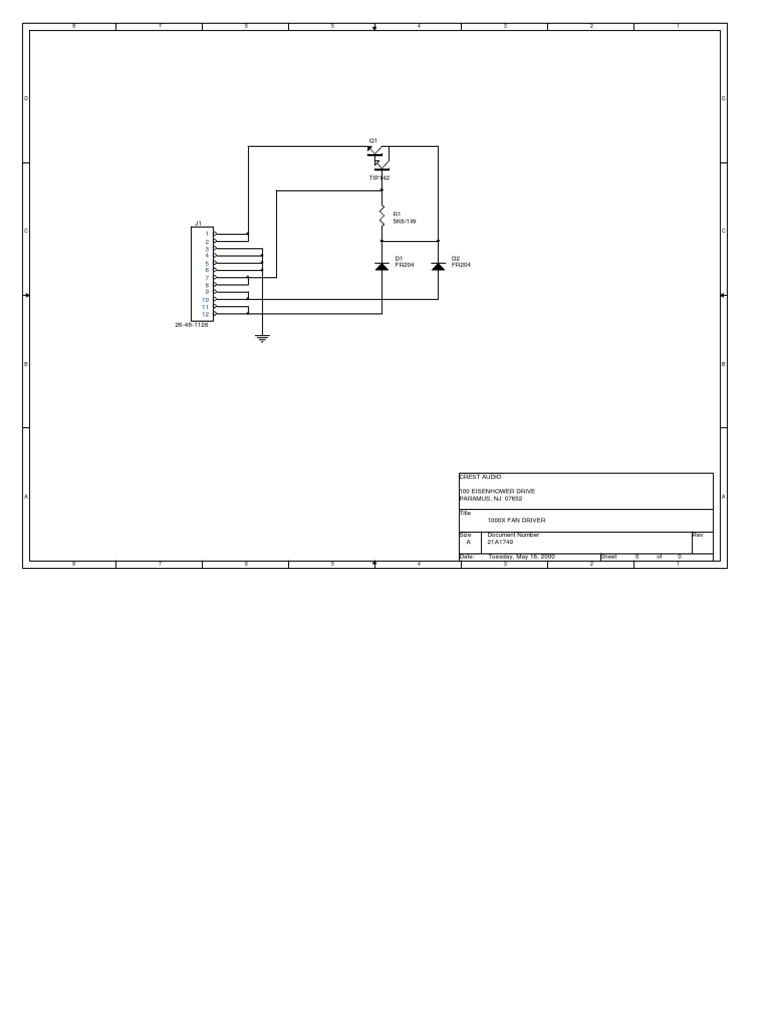 Crest Audio 10004 Output Module | PDF