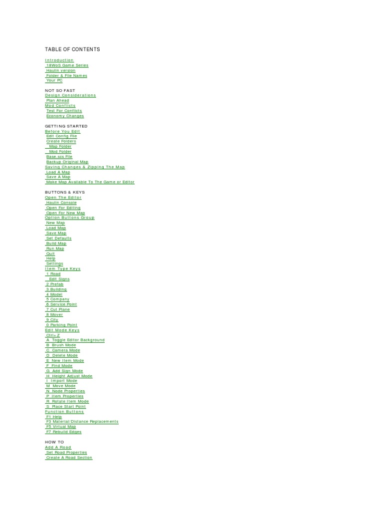 Map Editor Guide 18 WOS Haulin | PDF | Computer File | Command Line Interface