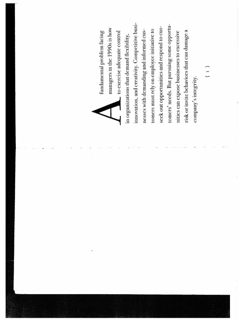 Simons Levers of Control | PDF