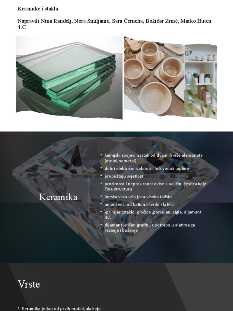 Keramike I Stakla | PDF