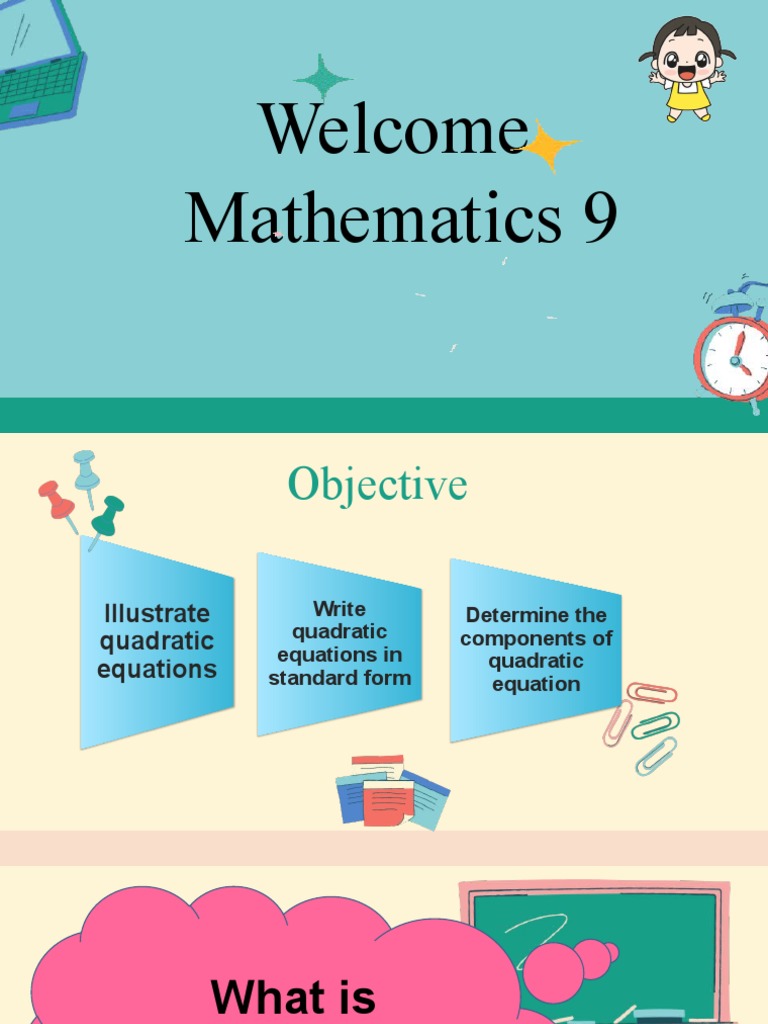 Introduction To Quadratic Equation | Download Free PDF | Quadratic ...