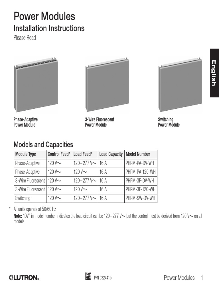 Especificacion Phpm Pa 120 Wh | PDF | Fluorescent Lamp | Transformer