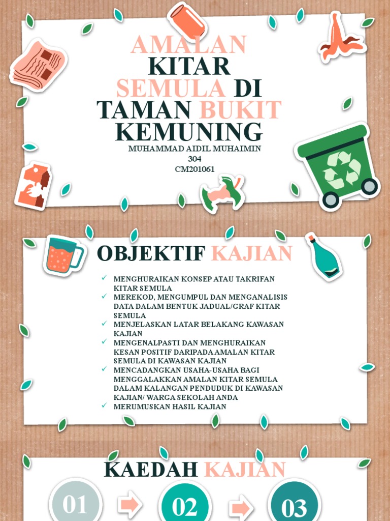 Folio Geografi-Amalan Kitar Semula | PDF
