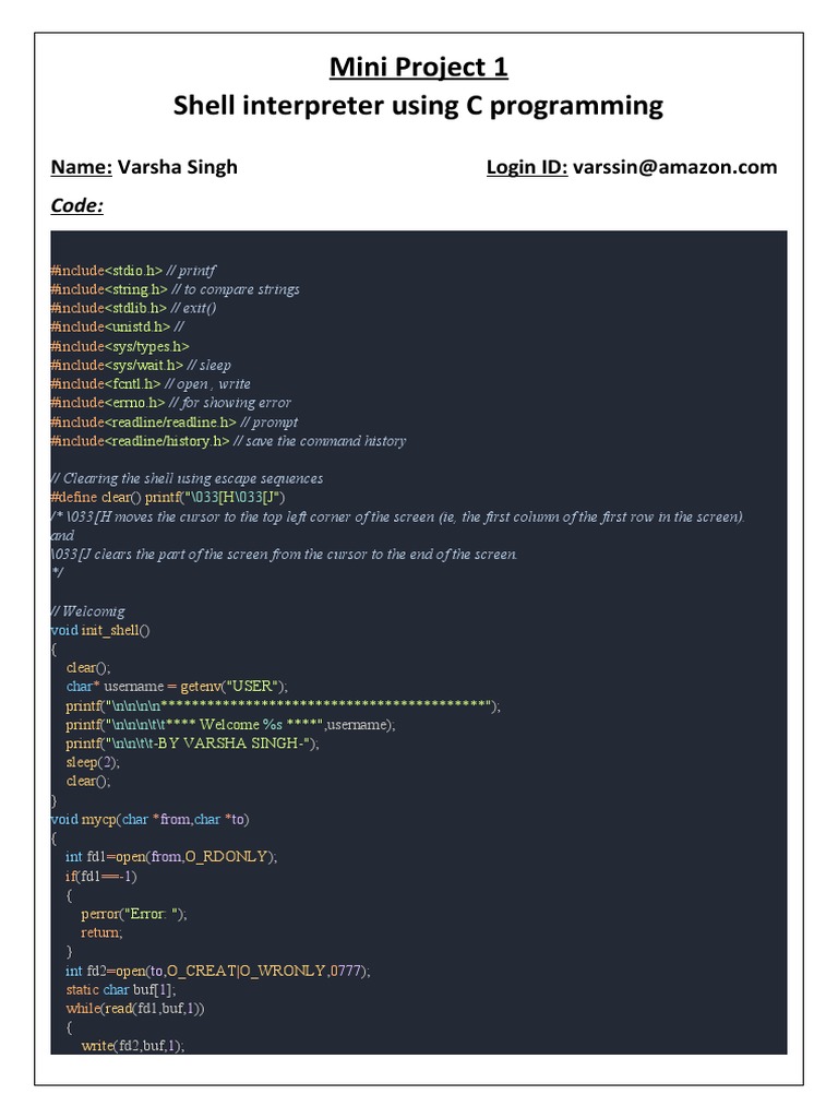 Mini Project 1 | PDF | Computer Science | Software Engineering