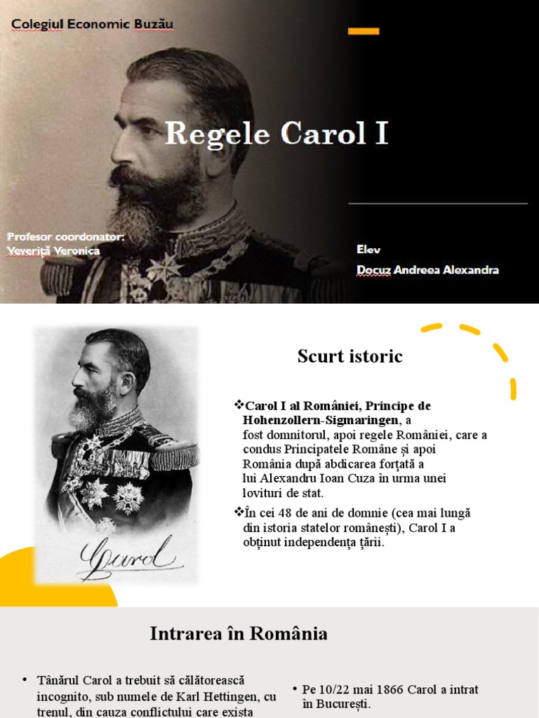 Regele Carol I | PDF