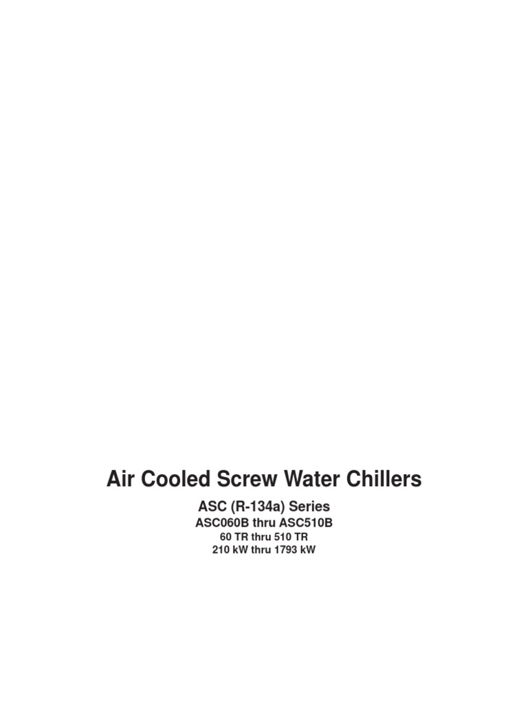 Asc (Saso) Series | PDF | Heat Exchanger | Air Conditioning