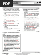 Gateway B1plus Workbook Answers | PDF