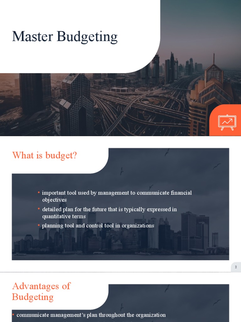Master Budgeting Overview and Process | PDF | Budget | Opportunity Cost