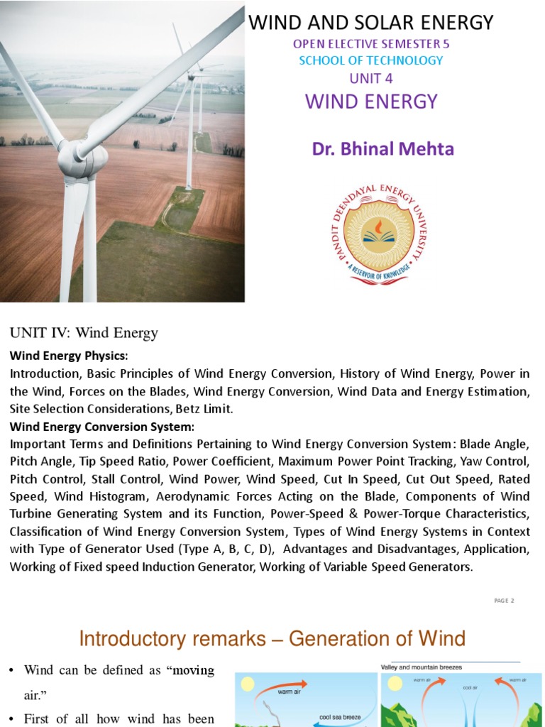 Maximizing Wind Energy Extraction: Deriving the Betz Limit Through ...