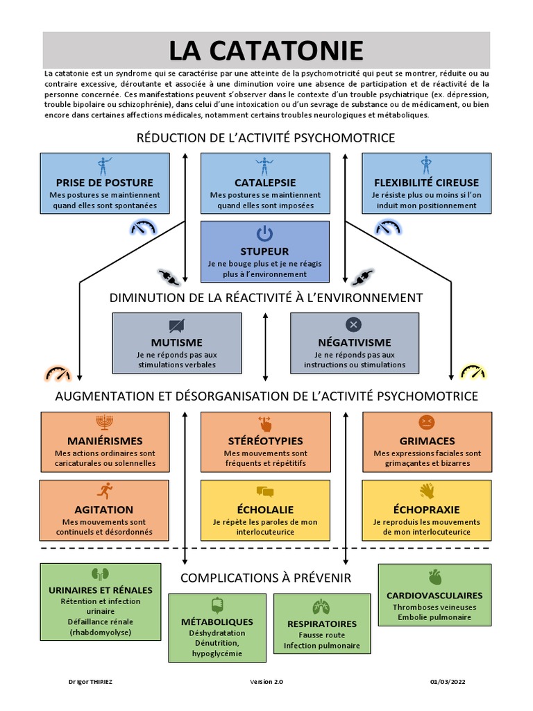 Psychologie Catatonie | PDF | Sciences de la santé | Psychologie anormale