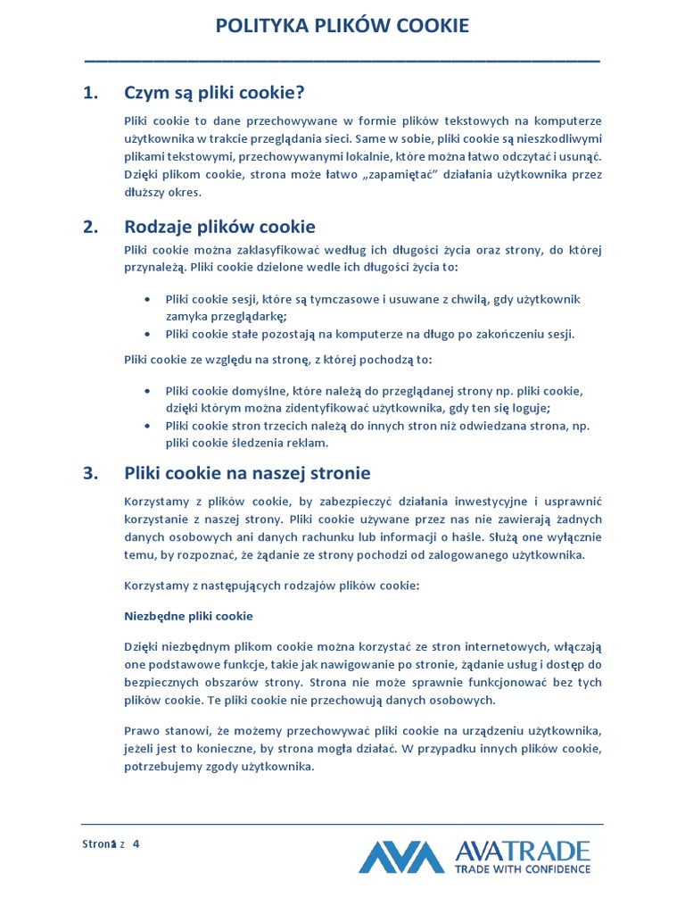 Czym Są Pliki Cookie? | PDF