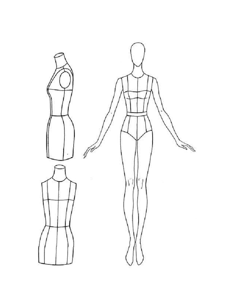 Plantilla-Diseño de Modas | PDF