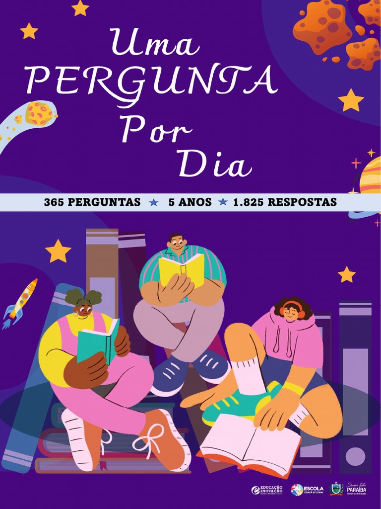 DiÃ¡Rio - 1 Pergunta Por Dia - EO | PDF | Assédio moral/bullying | Vida