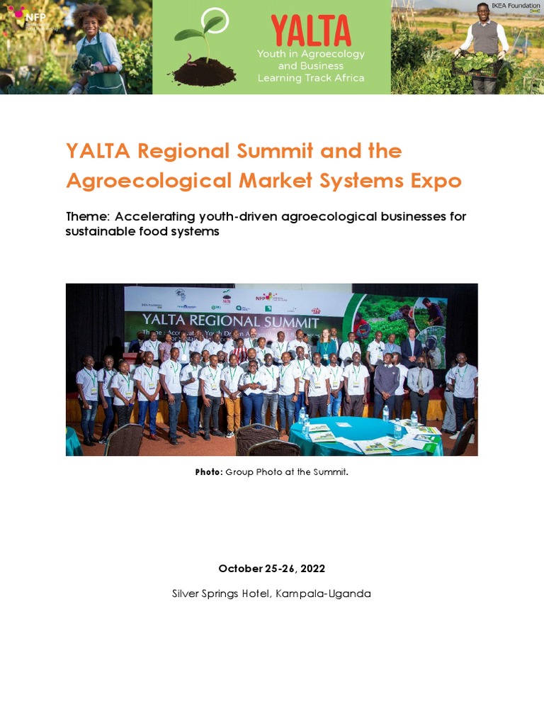 Youth in Agroecology Regional Summit 2022 Report | PDF | Agroecology ... Youth in Agroecology Regional Summit 2022 Report | PDF | Agroecology ...