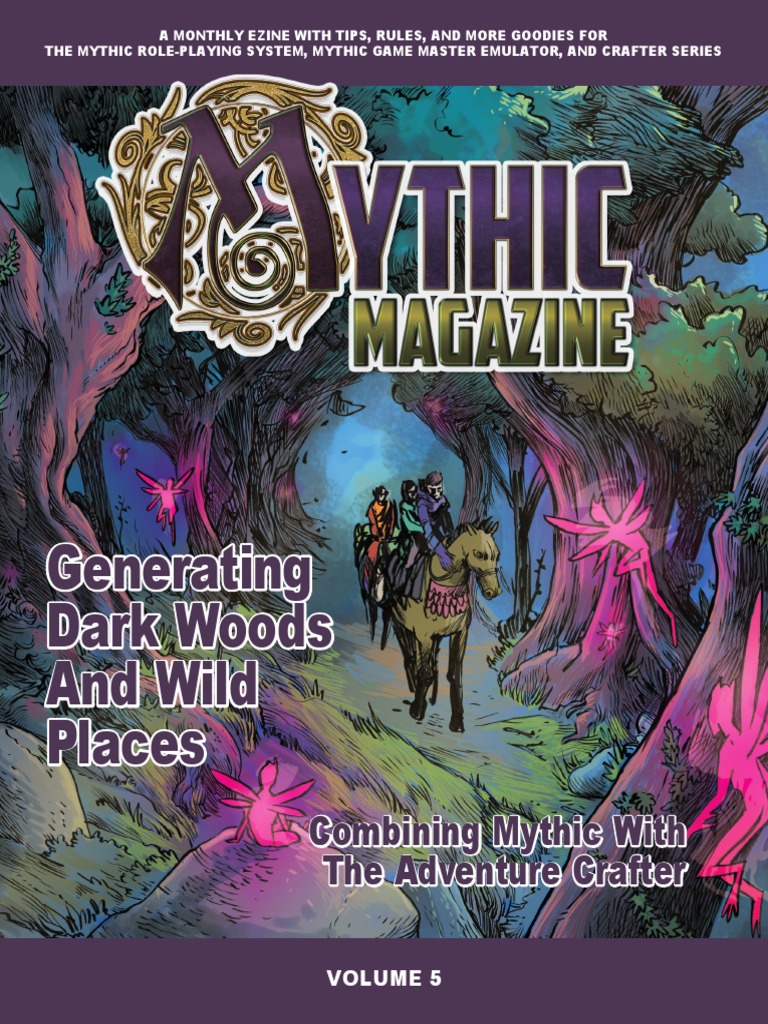 Mythic Magazine #005 | PDF | Randomness | Plot (Narrative)