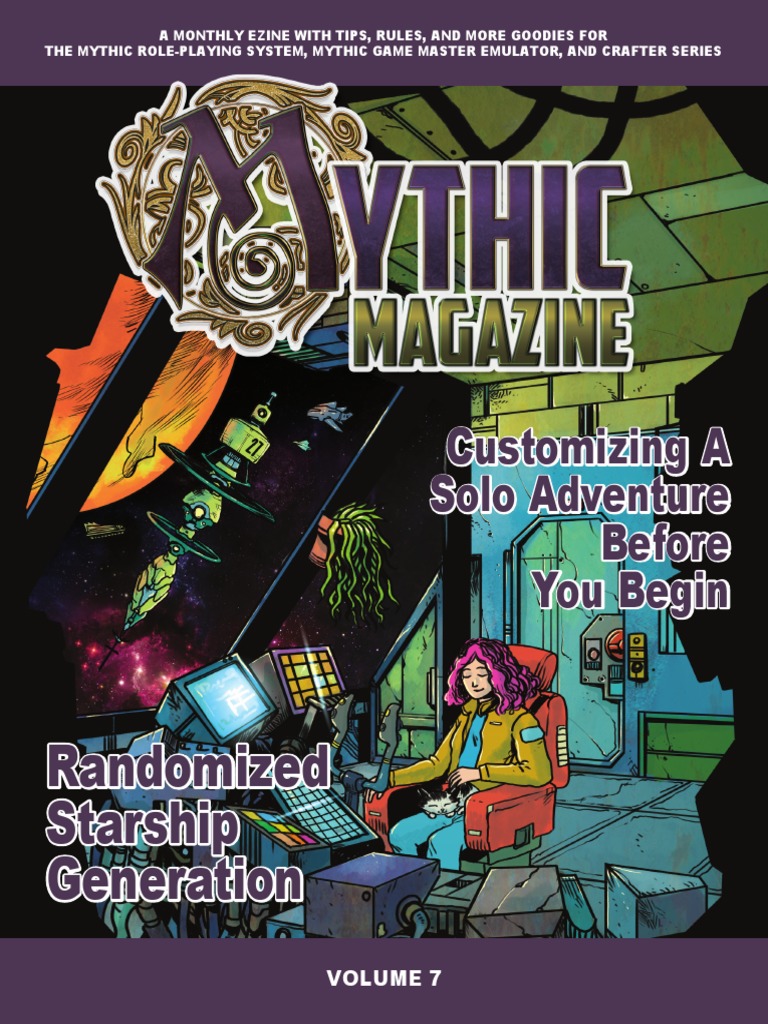 Mythic Magazine #007 | PDF | Gunfighter | Spacecraft