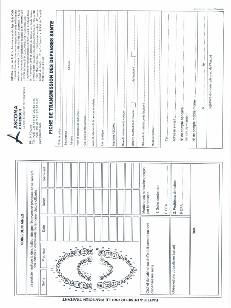 FEUILLE_MALADIE_ASCOMA | PDF