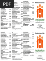 FHC Street Sheet 2024 | PDF | Homelessness | Psychiatry