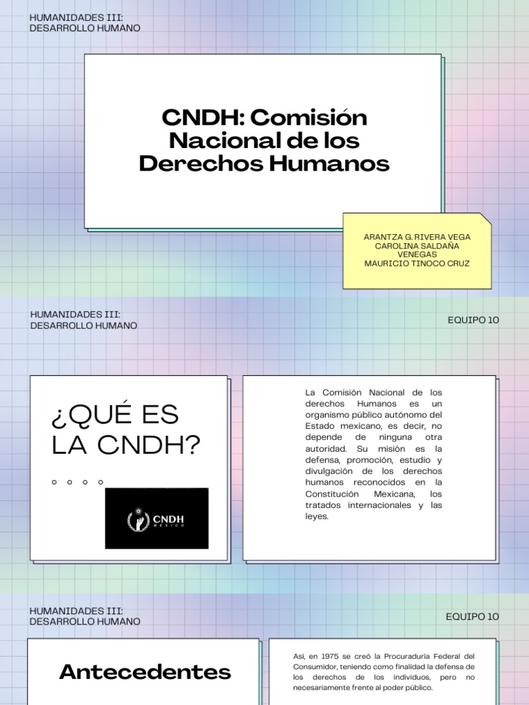 CNDH | PDF | Instituciones sociales | Justicia