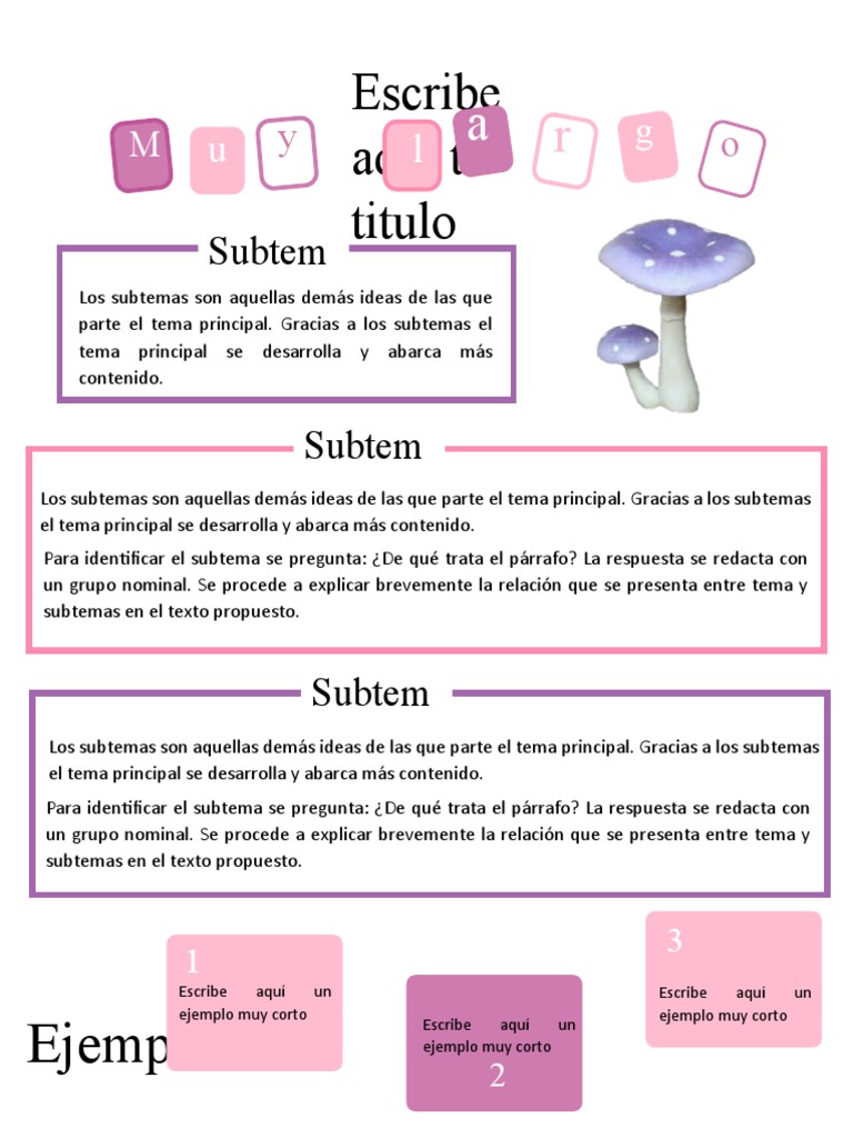 Identificación de Subtemas | PDF