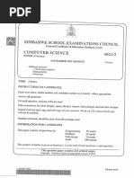 Computer Science p1 Alevel | PDF | Central Processing Unit | Binary Coded Decimal