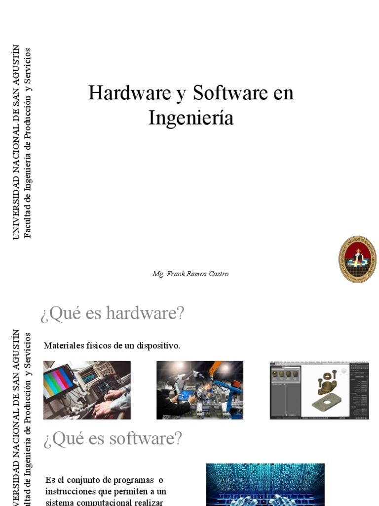 Hardware y Software en Ingeniería | PDF | Ingeniería | Software