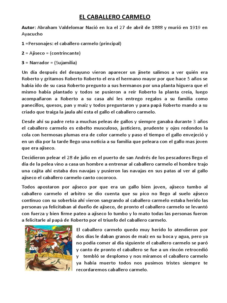 El Caballero Carmelo | PDF