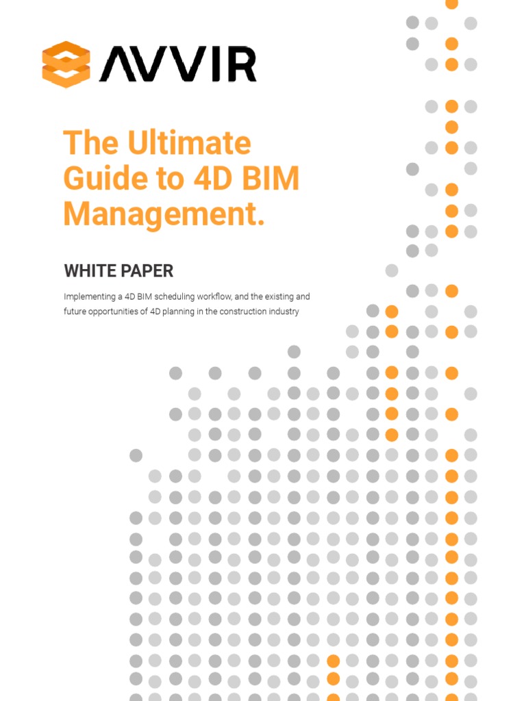 4D BIM Management: A Comprehensive Guide | PDF | Building Information ...