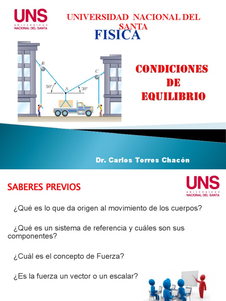 S.3 Equilibrio de Fuerzas | PDF | Fuerza | Fricción