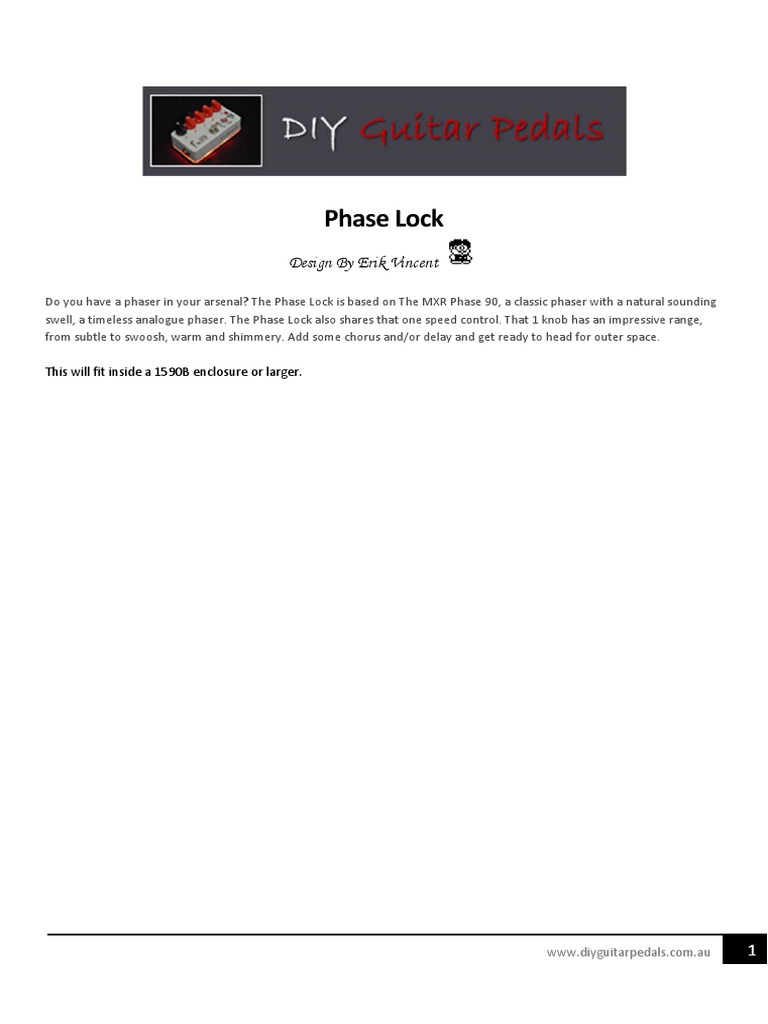 Phase Lock | PDF | Field Effect Transistor | Printed Circuit Board
