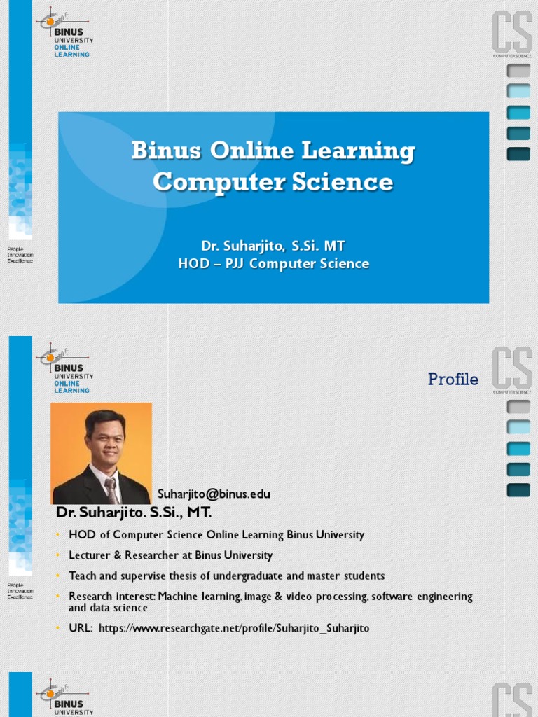 Perkenalan Jurusan - Computer Science 2122 Juli 2022-1 | PDF ...