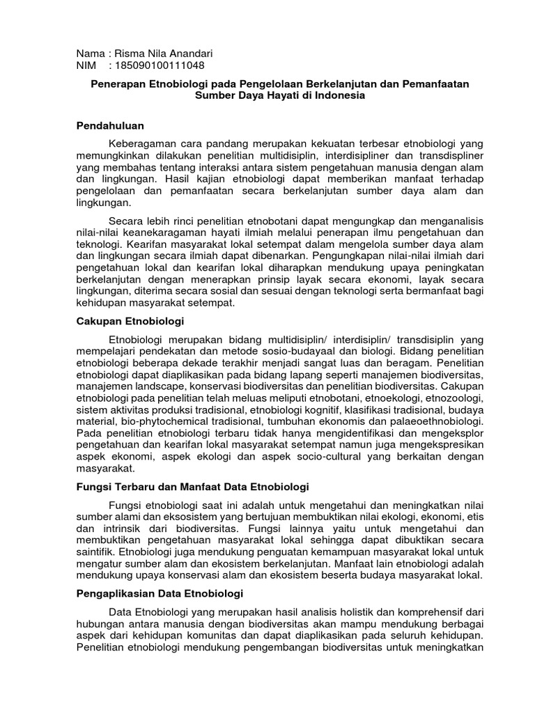 Risma Nila Anandari - 185090100111048 - UAS Etnobotani Pak Luchman ...