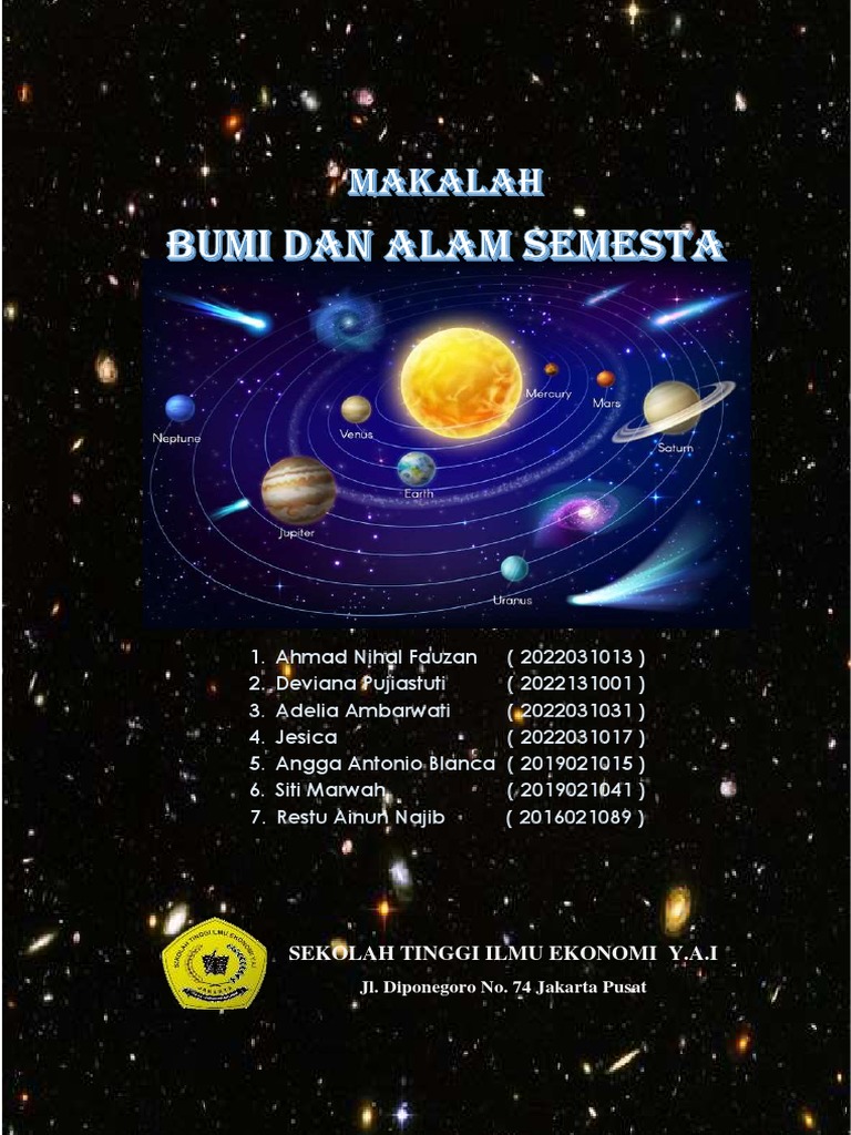 Makalah Bumi & Alam Semesta (Kelompok 1) | PDF