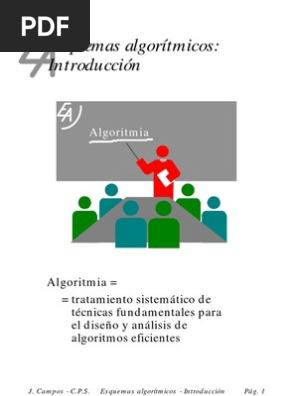 Algoritmia Pdf CURSO 2011 2012 TEMARIO DE LA ASIGNATURA ALGORITMIA ...