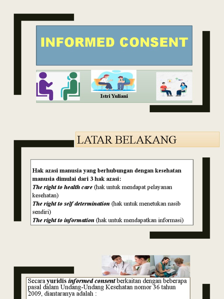 Informed Consent dalam Pelayanan Kebidanan | PDF