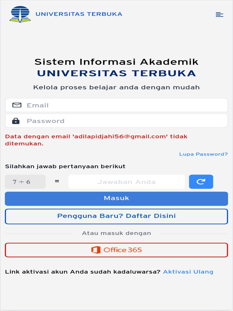 Beranda Login Sistem Informasi Akademik | PDF | Karier & Perkembangan