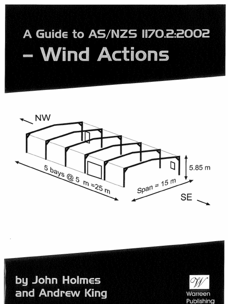 A Guide To AS-NZS 1170.2002 Wind Actions | PDF