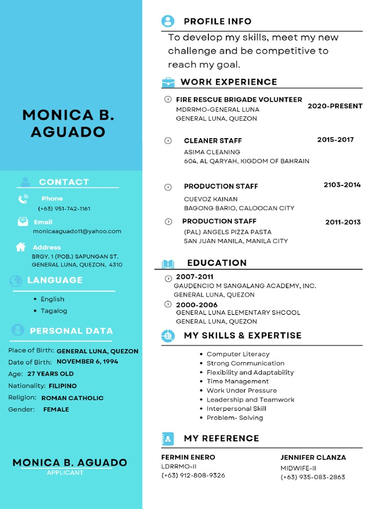 Monica Resume | PDF