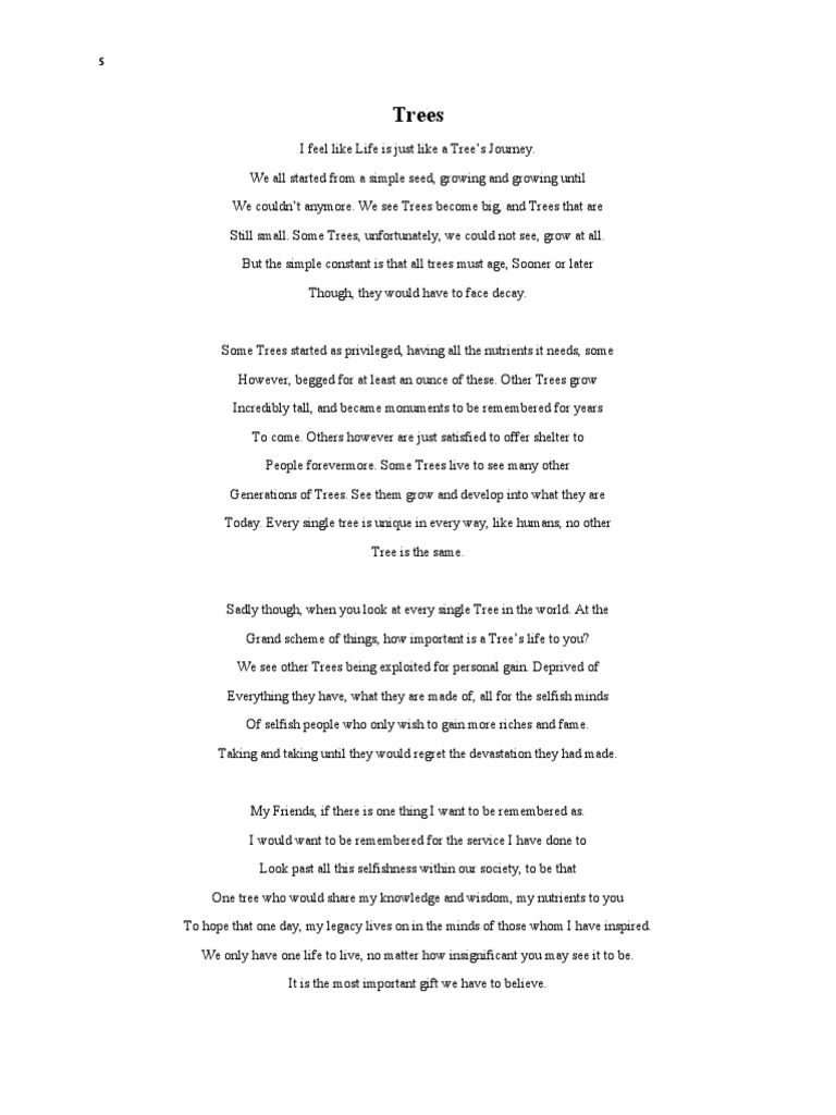 Philosophy Poem (Grade 11) | PDF